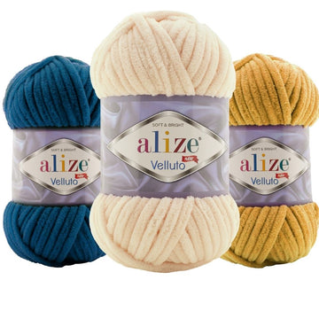 Alize Velluto - Hobby Shopy Velvet Yarn - Softy - Alizeyarn- Turkish ...